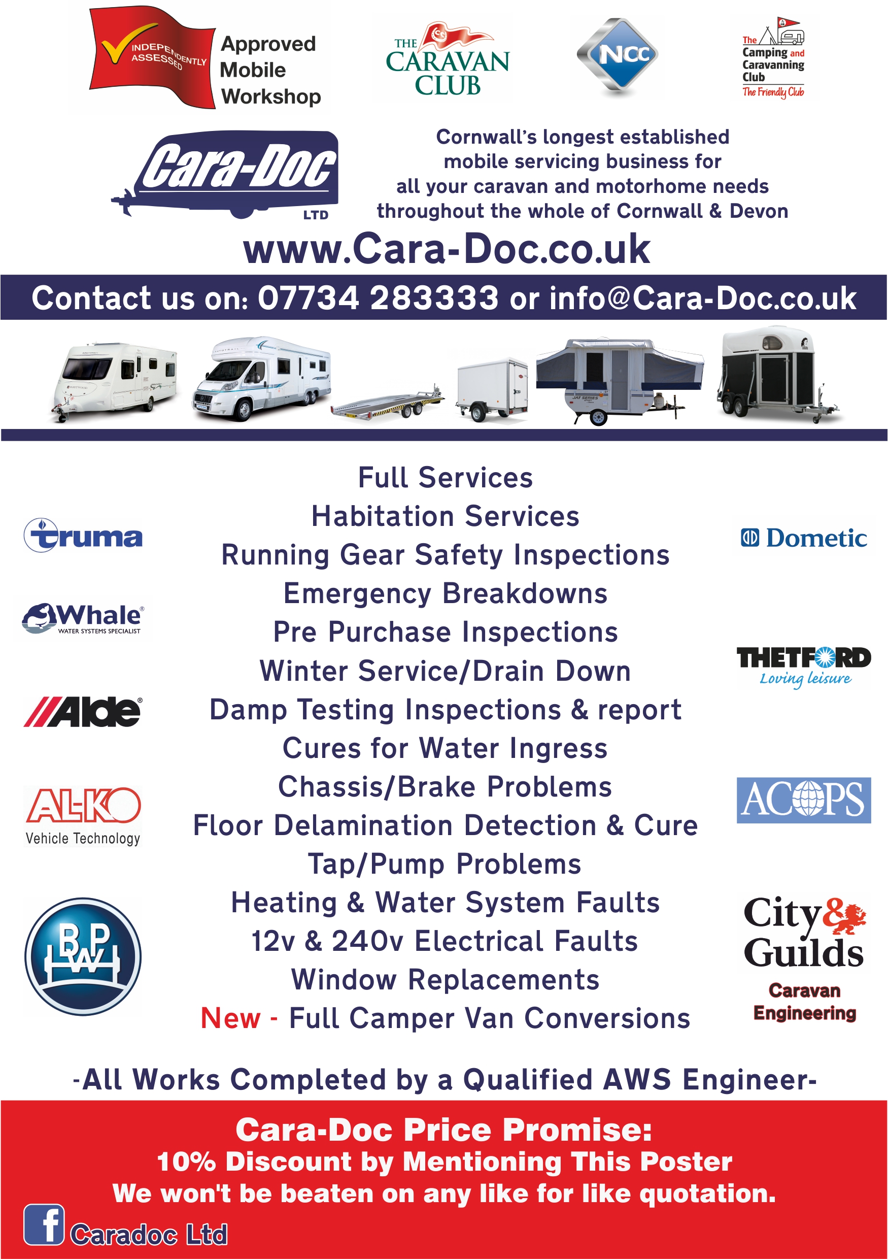 Cara-Doc Ltd | Approved Workshop Scheme
